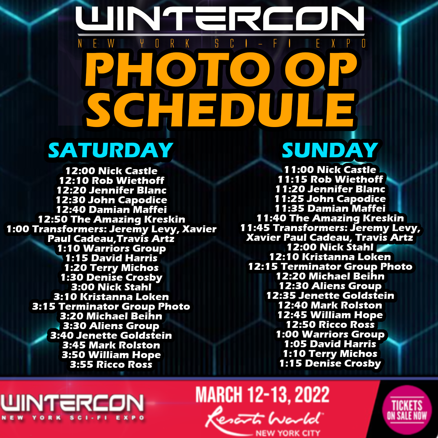 Photo Ops – Wintercon